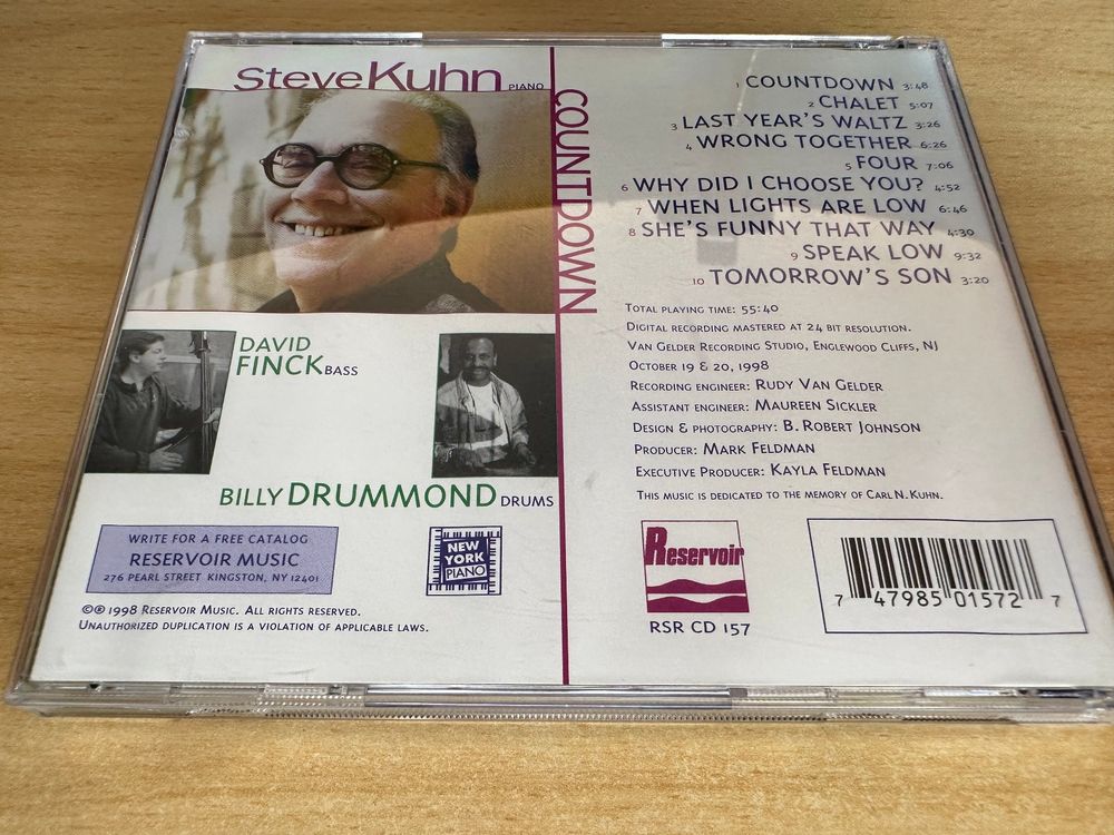 Steve Kuhn – Countdown (Gebraucht) in Rikon im Tösstal für CHF 8.5 ...