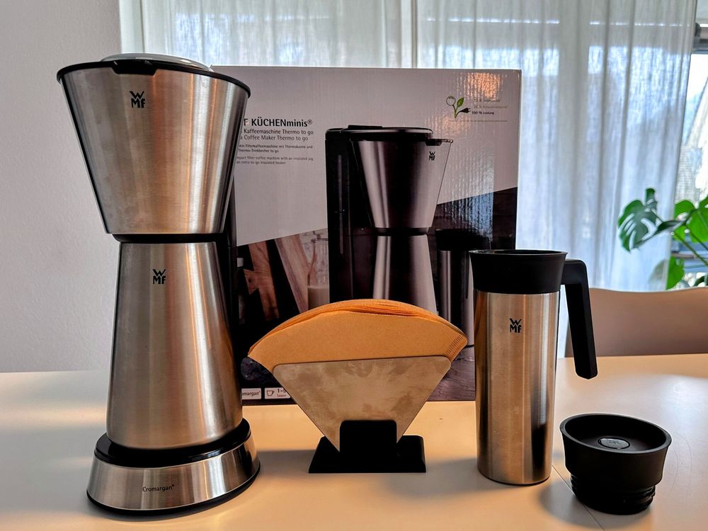 WMF Cromargan filter coffee machine + accessories, like new | Kaufen ...