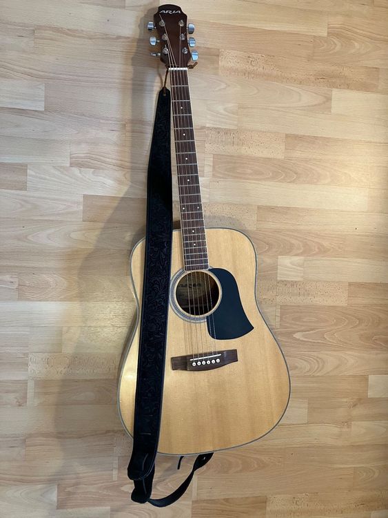 Aria Westerngitarre AW-30N (Gebraucht) in Kerzers für CHF 80 – nur ...