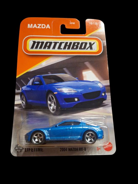 Matchbox 2025 2004 Mazda RX-8 10/125 L (Neu und originalverpackt) in ...