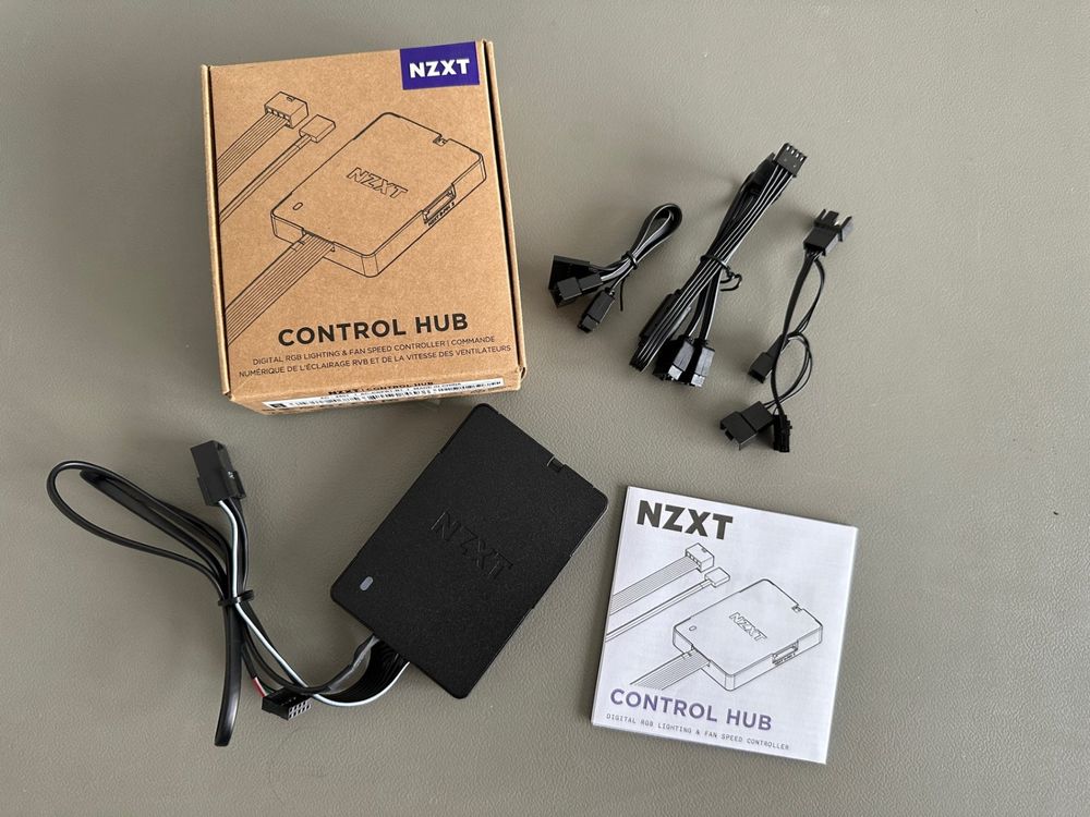 NZXT Control Hub / 8-poliger PWM- und RGB-Kombi-Header (Gebraucht) in ...