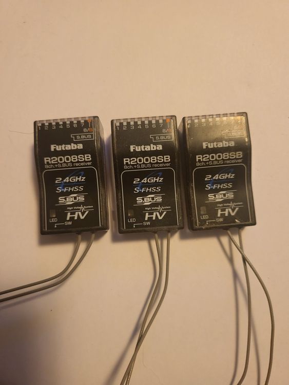 3 × Empfänger Futaba R2008SB (Gebraucht) in Unterengstringen für CHF 89 – mit Lieferung auf ...