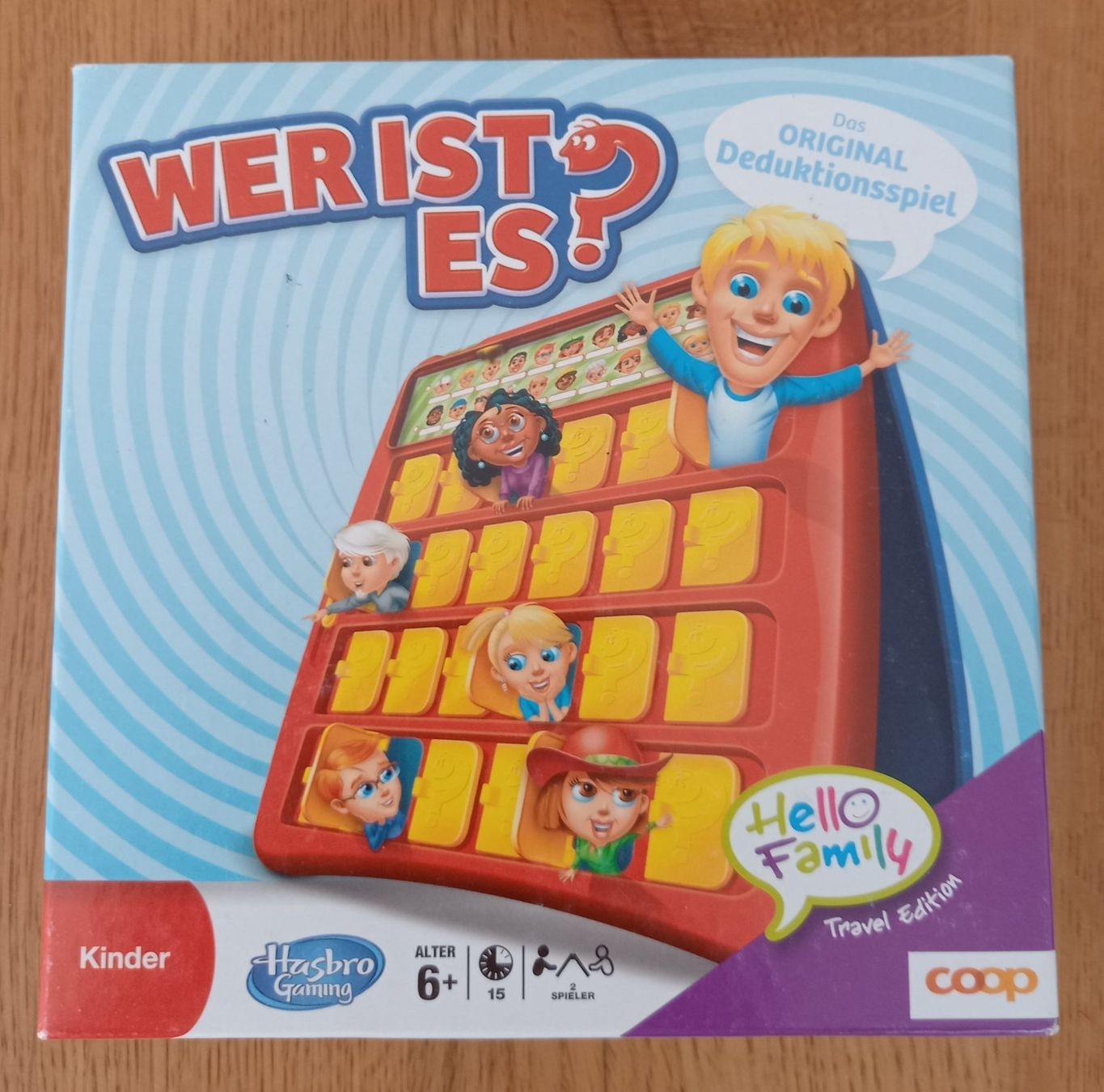 *WER IST ES? - SPIEL* 15 X 15 X 4CM/VOLLST.MIT ANL./NEU (Neu und originalverpackt) in Horgen für ...