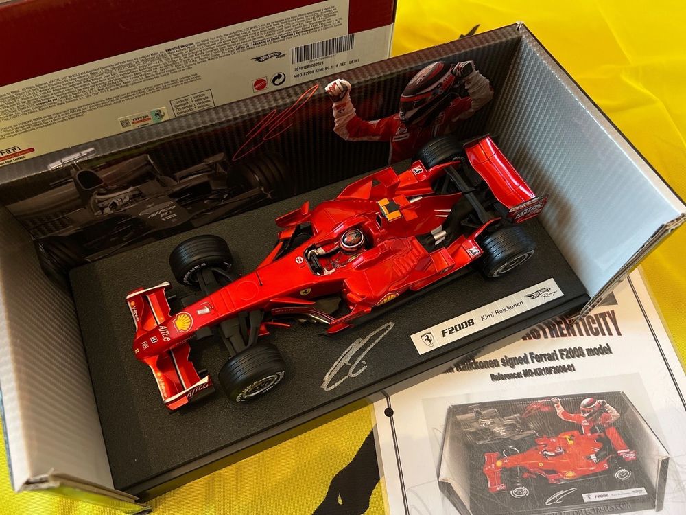 Kimi Raikkonen signiert Ferrari (Gebraucht) in Zell LU für CHF 139 ...