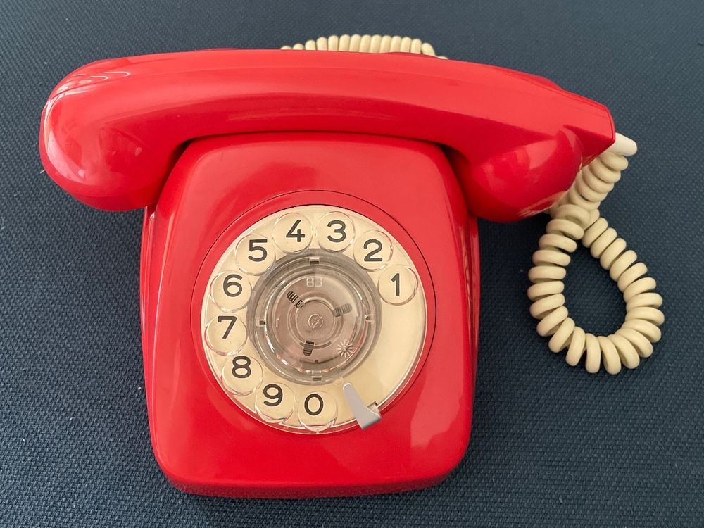 Vintage Telefon rot (Gebraucht) in Zürich für CHF 25 – mit Lieferung ...