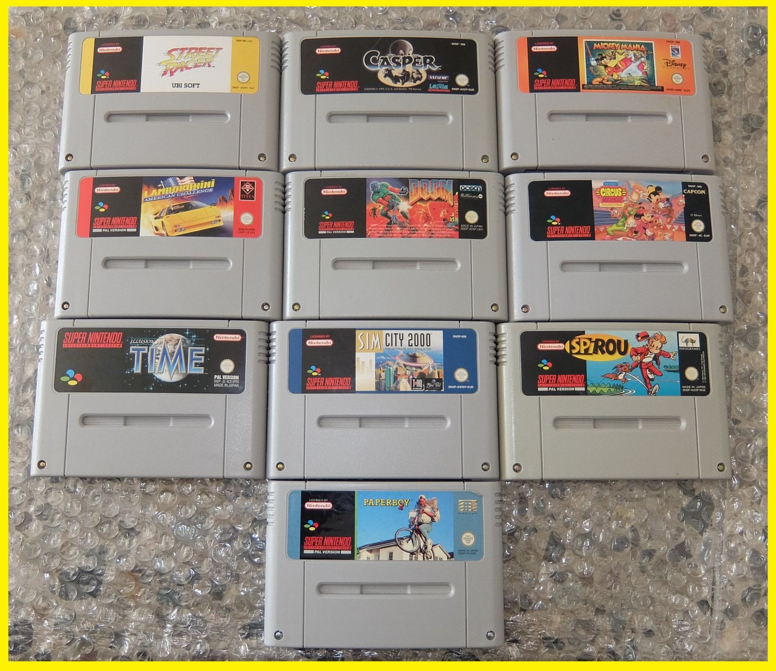 SNES Game Set 10 stk (Gebraucht) in Basel für CHF 49 – mit Lieferung auf Ricardo kaufen