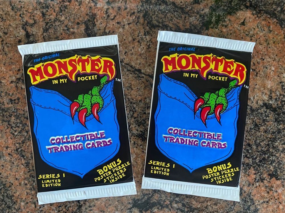 Monster in my pocket trading cards (Neu und originalverpackt) in Bern ...