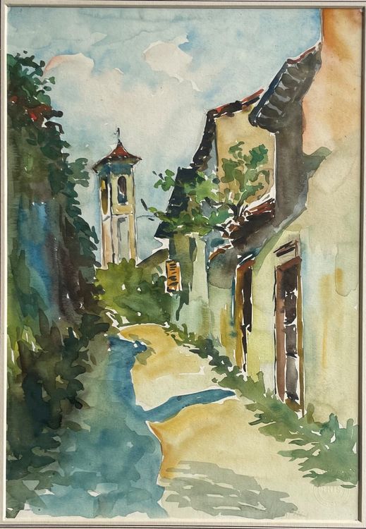 Aquarelle anonyme et gaie (Gebraucht) in Biel/Bienne für CHF 44 – mit Lieferung auf Ricardo kaufen