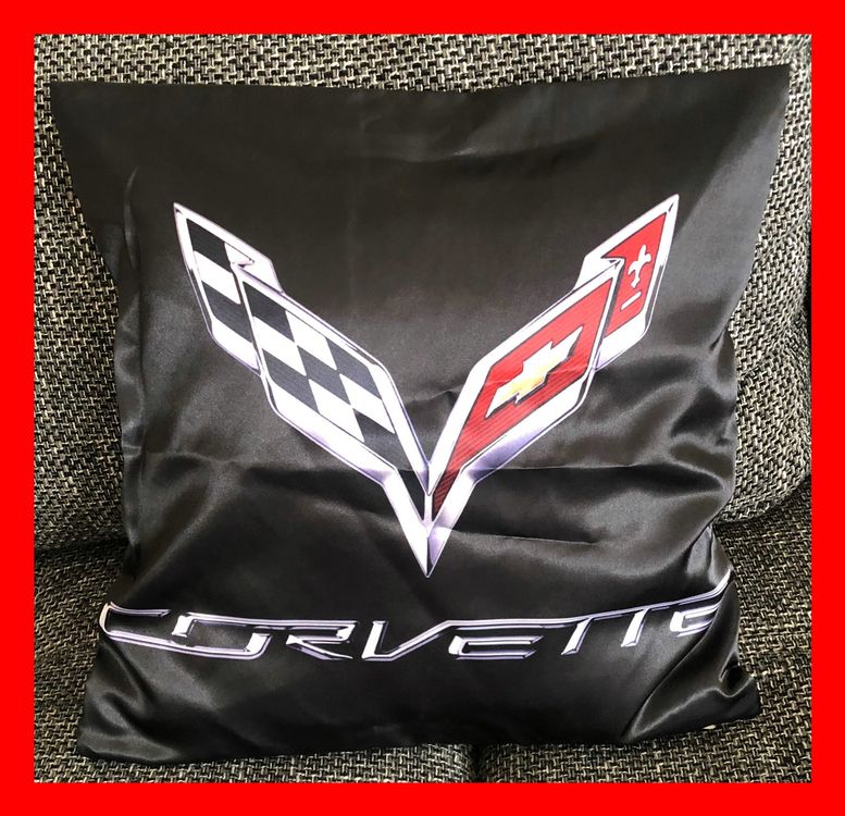 Corvette Kissenbezug Couch Sofa C1 C2 C3 C4 C5 C6 C7 C8 Z06 (Neu und ...
