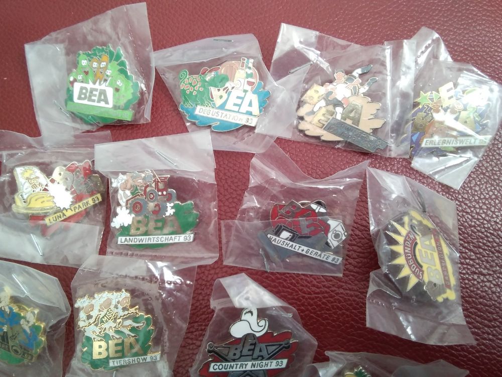 12 PINS BEA BERN 1993, ORIGINALVERPACKUNG | Kaufen auf Ricardo