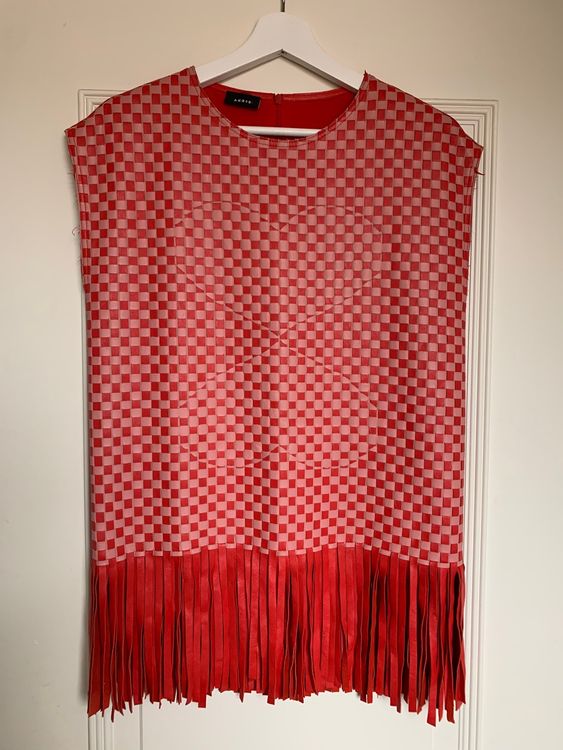 Amazing eye catching Akris leather top (Neu (gemäss Beschreibung)) in ...