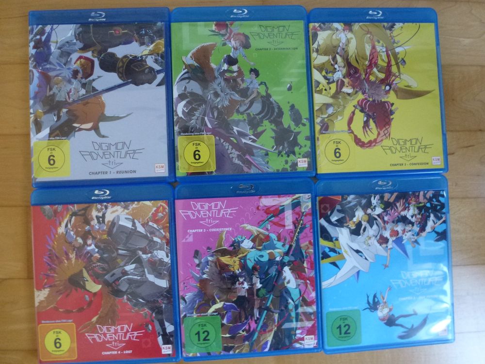 Digimon Adventure tri. - The Movie Collection (6 Blu-Rays) (Neu (gemäss Beschreibung)) in Bern ...