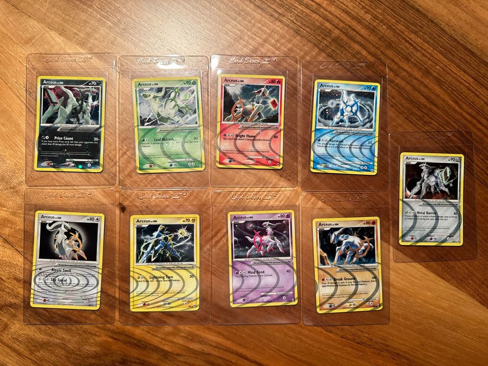 Arceus AR1-AR9 holo Set Platinum Arceus EN ab 1.- (Gebraucht) in ...