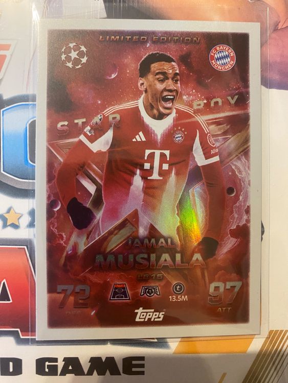 Topps Match Attax 25/26 Limited Edition Musiala LE15 (Neu (gemäss ...
