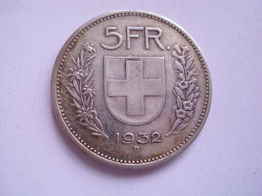 5 Franken 1932 (Gebraucht) in Birsfelden für CHF 7.6 – mit Lieferung auf Ricardo kaufen