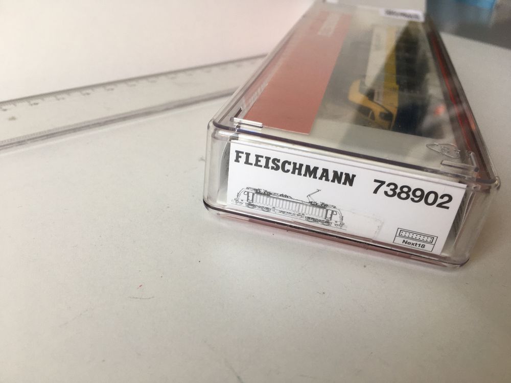 Fleischmann Spur N 738902 E-lok Re 487 Swissrail taffic SBB (Neu ...