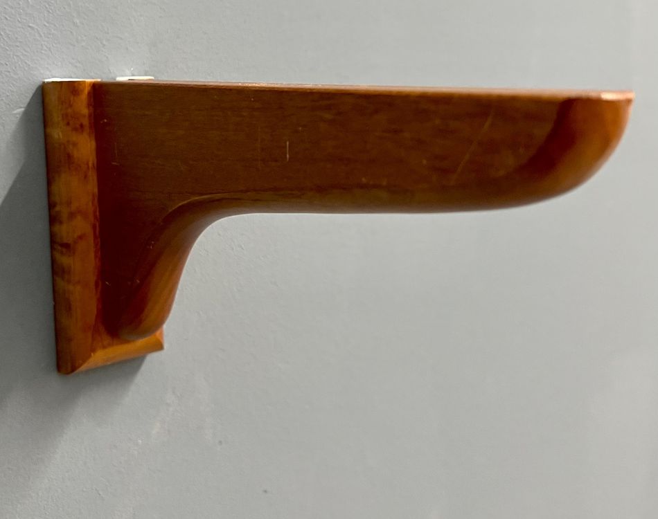 2 Stück Mid Century Teak Wand Tablar Wandregal | Kaufen auf Ricardo