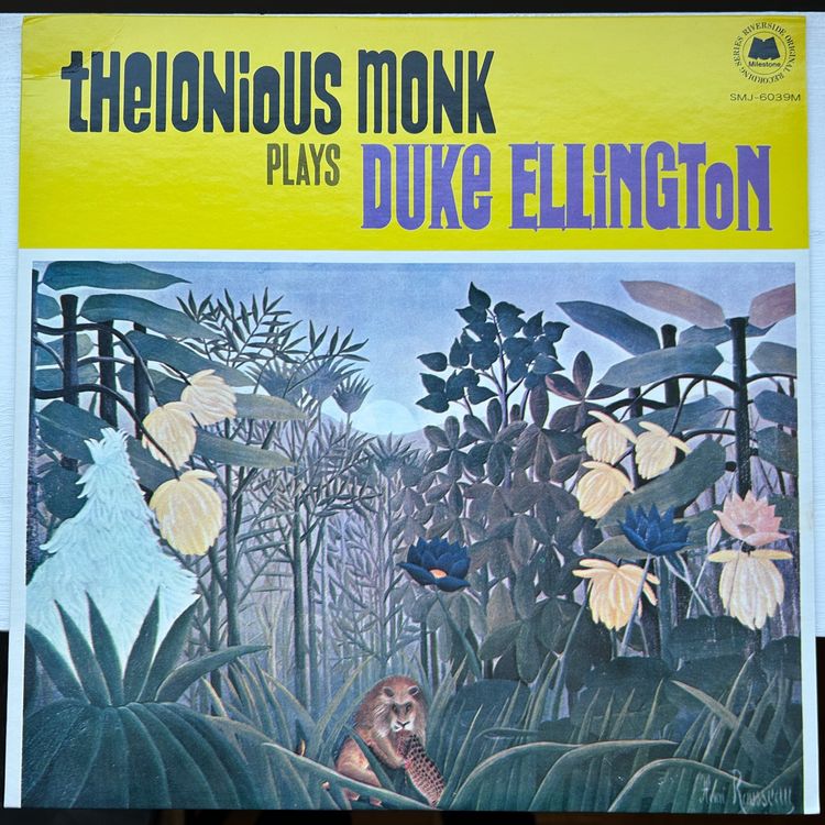 Thelonious Monk Thelonious Monk Plays Duke Ellington LP (Gebraucht) in ...