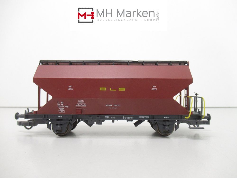 Roco 46245 Silowagen Typ Tgpps der BLS DC Gleichstrom H0 (Gebraucht) in ...