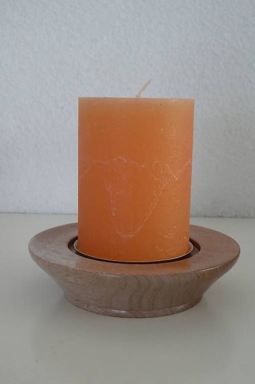 Teller Mit Kerze