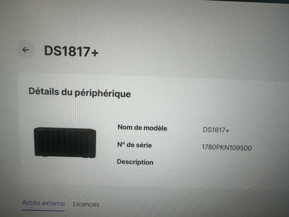 Synology DS1817+ NAS ( Defect ) (Defekt) in St-Blaise für CHF 200 – mit ...