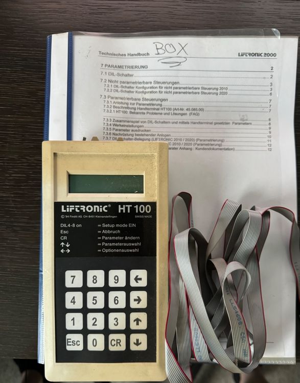 Liftronic HT 100 Handterminal 45.035.01 Occasion günstig (Gebraucht) in ...