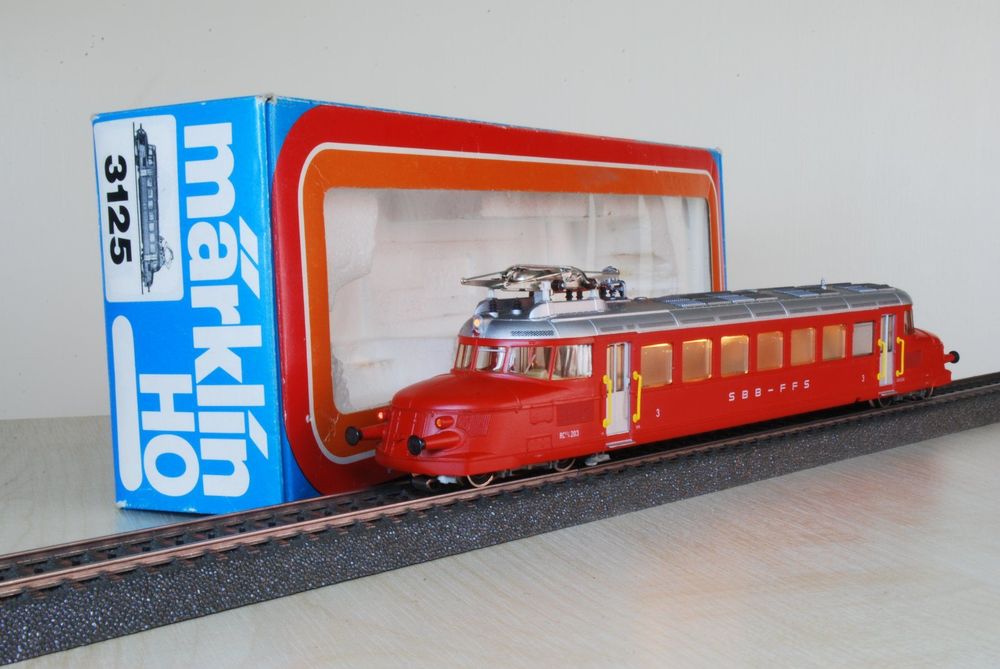 Märklin 3125 SBB RCe 2/4 ESU MFX V5 M4 (Neu und originalverpackt) in ...