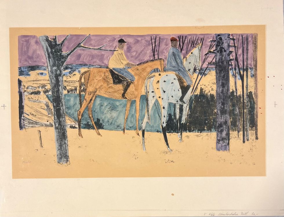 Hermann Alfred Sigg (1924) Lithographie Handsigniert (Gebraucht) in ...