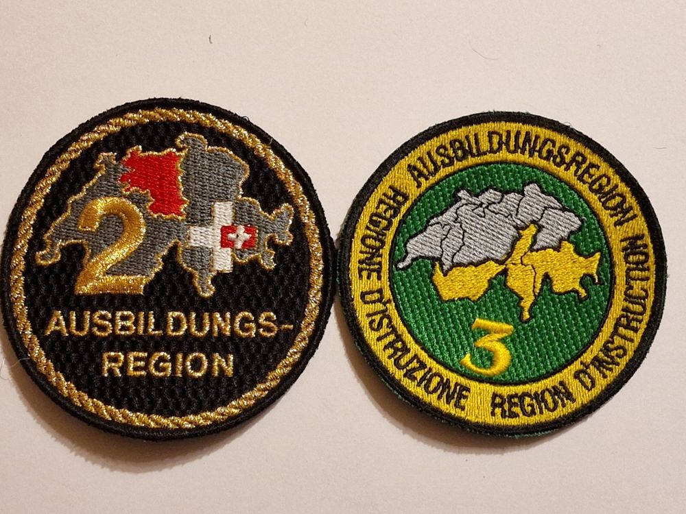 Armée Abzeichen Duo Badges Ausbildung Région | Kaufen auf Ricardo