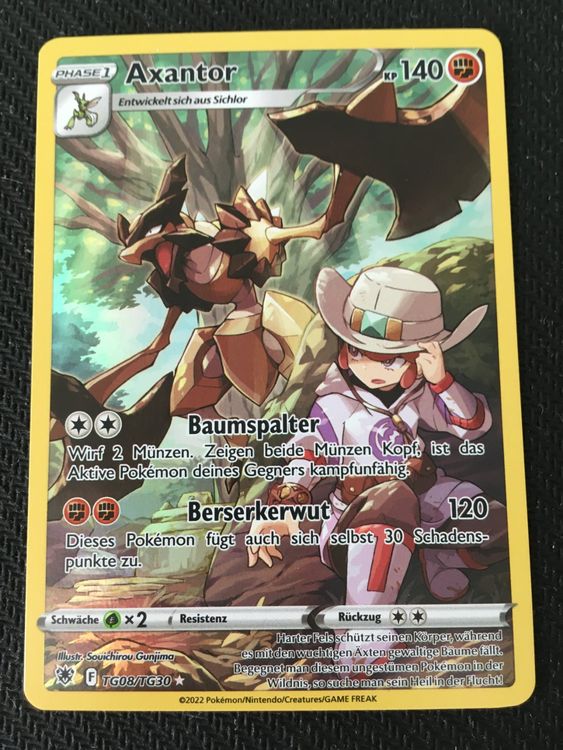 TG08 - Axantor - Pokémon - Astralglanz - DE (Neu (gemäss Beschreibung ...