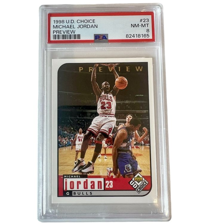 🔥 PSA Michael Jordan 1998 Upper Deck Choice #23 (Gebraucht) in Oberglatt ZH für CHF 38 – mit ...