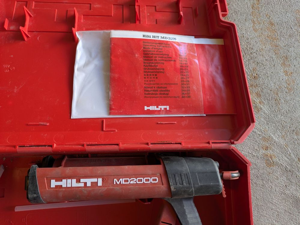 Hilti HIT MD2000 Dosiergeraet - Top Zustand, wenig benutzt! (Gebraucht ...
