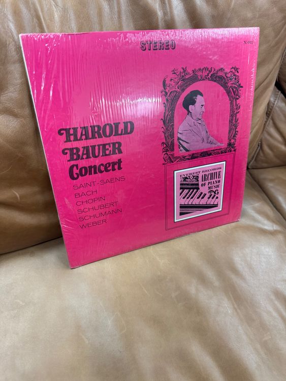 Bach Chopin Schubert Schumann Weber - Harold Bauer Concert (Gebraucht ...