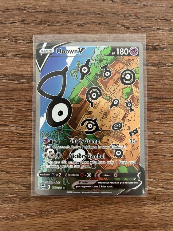 Unown V TG177 (Gebraucht) in Zürich für CHF 50 – mit Lieferung auf ...
