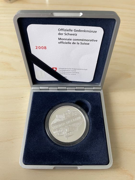 Vitznau Rigi Bahn Gedenkmünze 2008 (Neu (gemäss Beschreibung)) in Küssnacht am Rigi für CHF 30 ...