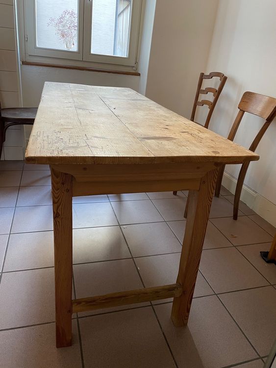 Schöner alter Holztisch | Kaufen auf Ricardo