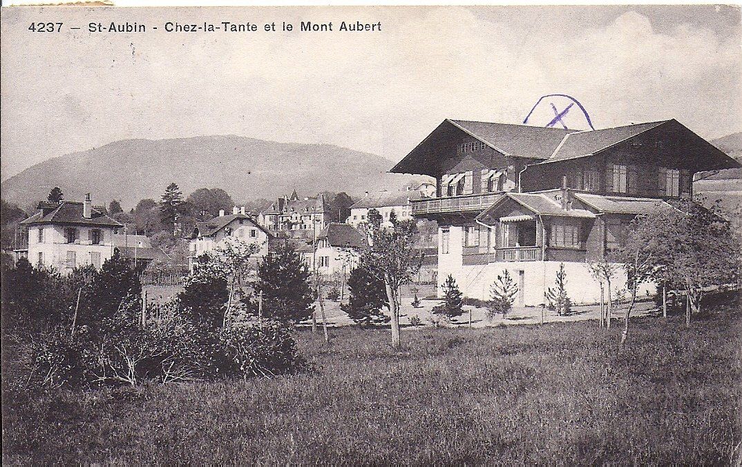 ST. AUBIN, chez la tante et le mont Aubert (D'occasion) à Les Verrières ...