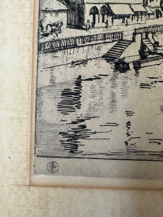 Antike Zürich Ansicht Radierung | Kaufen auf Ricardo