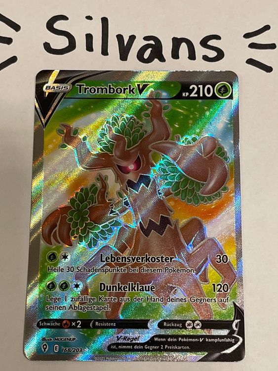 Trombork V Full Art Drachenwandel Evolving Skies Deutsch (Neu (gemäss ...