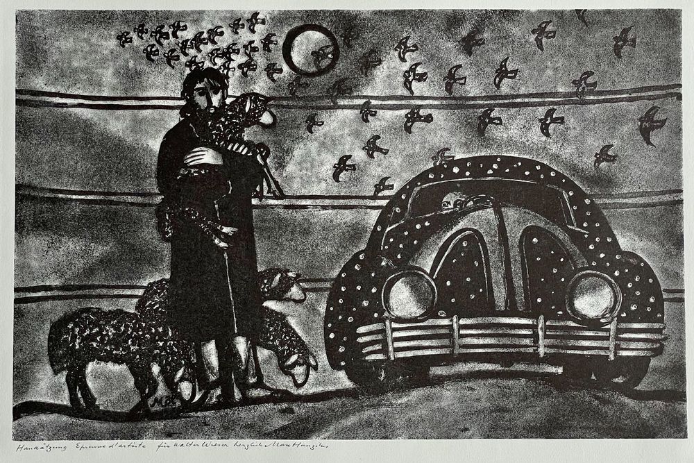 Max HUNZIKER (1901-1976) - Lithographie - Widmung/signiert (Gebraucht ...