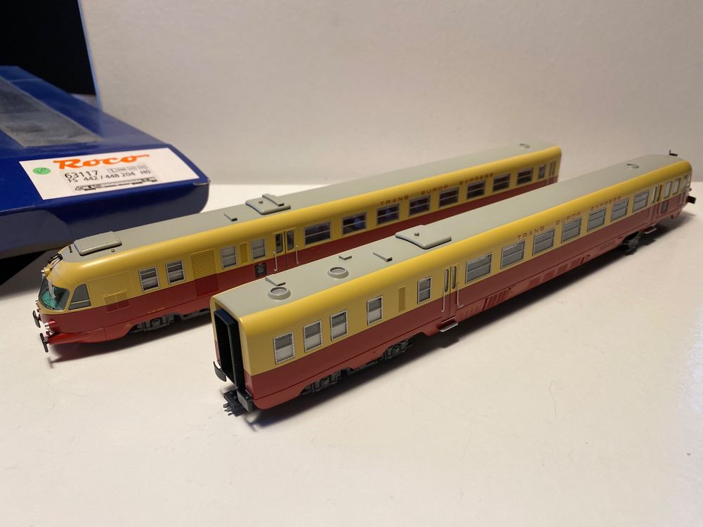 Roco 63117 Triebwagen der FS „TEE Lemano“ Digital mit Sound | Kaufen ...