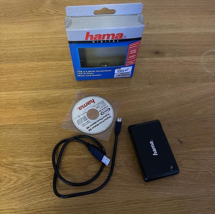Hama Digital USB2.0-Multi-Kartenleser (schwarz) | Kaufen auf Ricardo