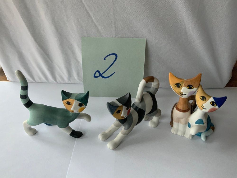 3 niedliche Rosina Wachtmeister Katzen 2 | Kaufen auf Ricardo