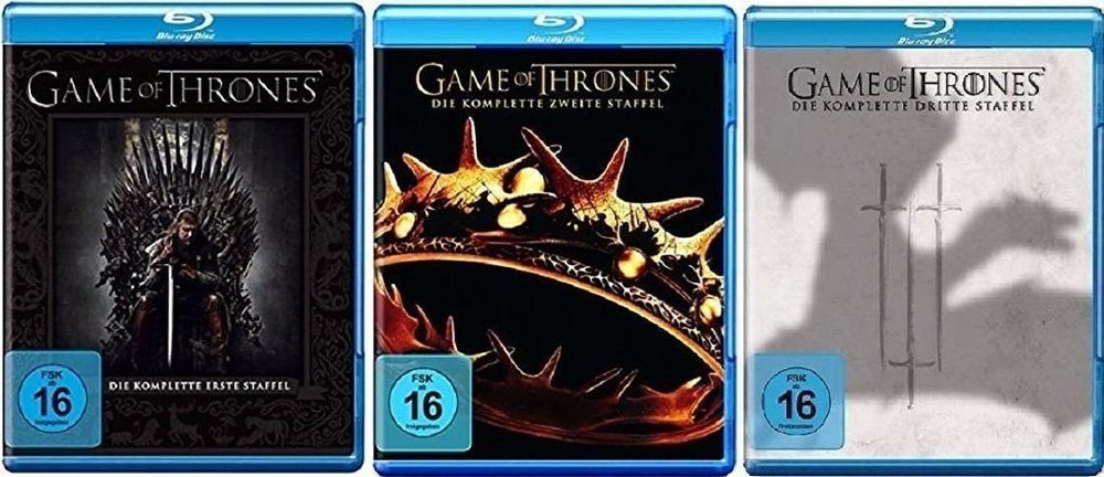 Game of Thrones Staffel 1 - 3 (Gebraucht) in Waldenburg für CHF 24.95 – mit Lieferung auf ...