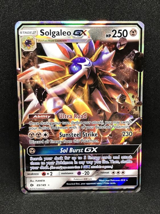 Solgaleo GX Full Art - Pokemon-Karte | Kaufen auf Ricardo