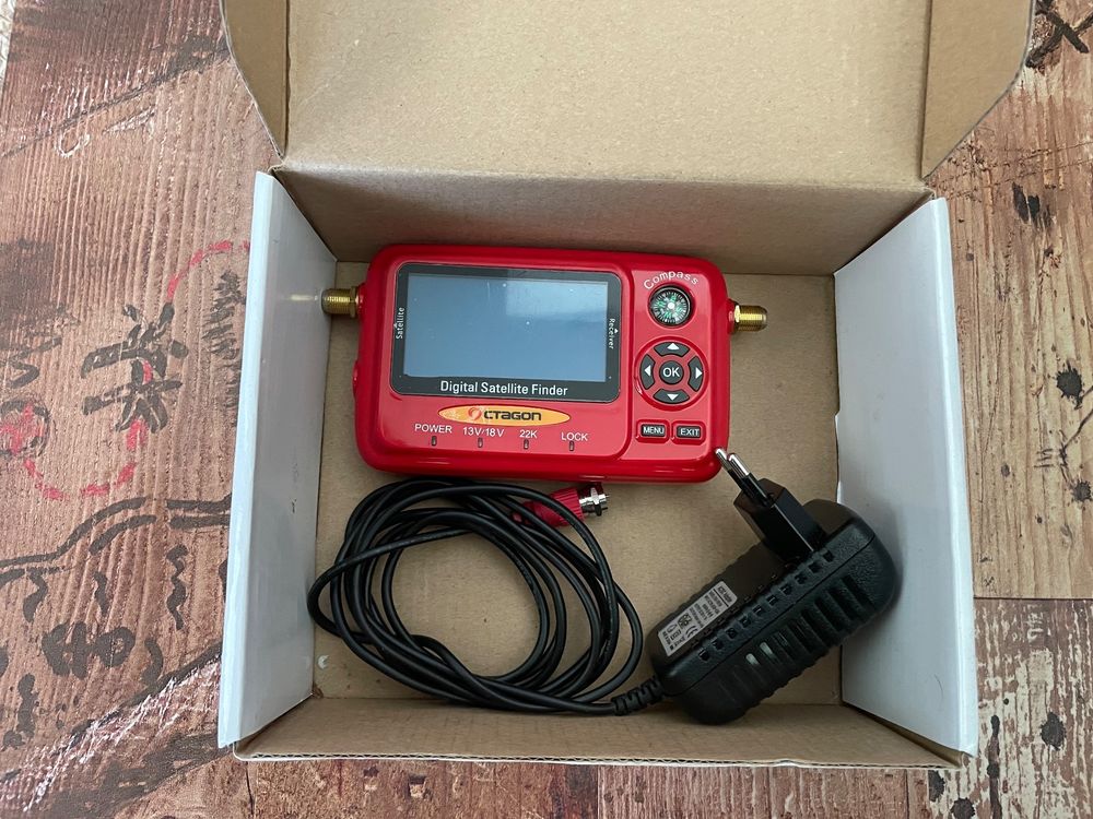 Octagon SF518 digitaler Sat-Finder | Kaufen auf Ricardo