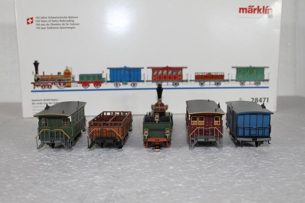 Märklin 28471 Spanisch Brötli Bahn SNB (Neu (gemäss Beschreibung)) in ...