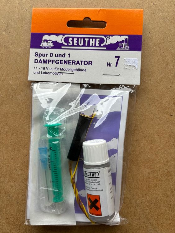 Tube Oil Seuthe Single Tube Steam Oil - For H0 Scale Model Trains ...