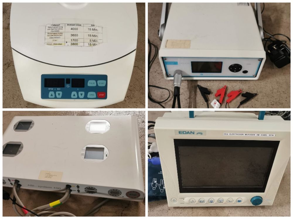 Med. Geräte Edan M8/Abi Sis.100/Hettich Eba270/Helios Forana (Gebraucht) in Zug für CHF 100 ...