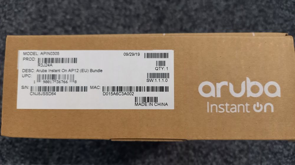 HPE Aruba Instant On AP12 AP Bundle - HP R3J24A (Neu und ...